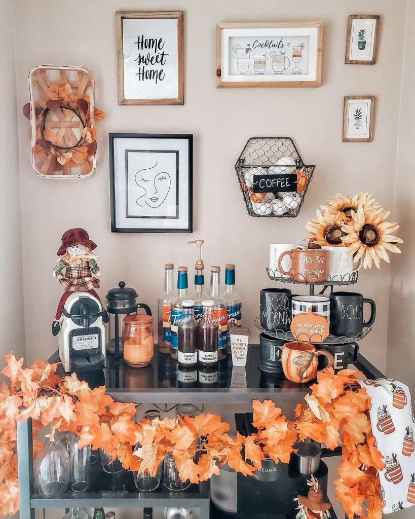 Fall Apartment Decor and My Everyday Furniture - Emily Welch Style
