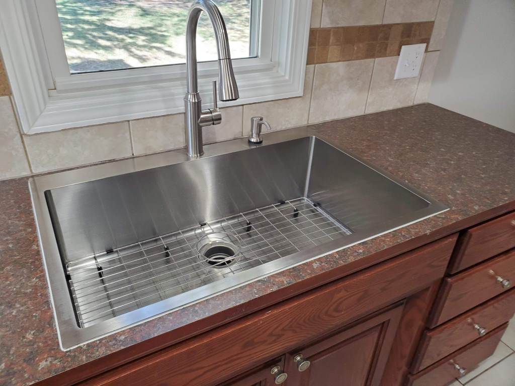 Boho White Kitchen Makeover Reveal - Emily Welch Style